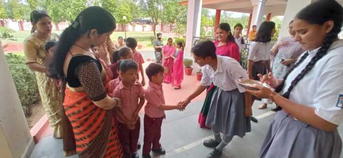 ARMY PUBLIC SCHOOL JAIPUR ORGANISED VISIT FOR SAPTA SHAKTI ASHA SCHOOL ...