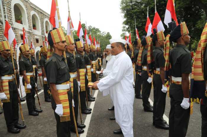 GOC 61 SUB AREA REVIEWS FIRST BATCH AGNIVEERS PASSING OUT PARADE AT 61 ...