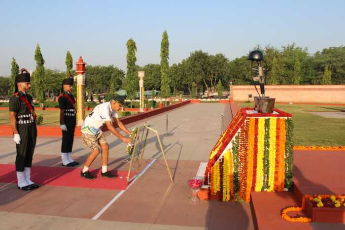 Indian Army Veteran Brigadier Kuldip Singh Gulia Commemorates Infantry ...