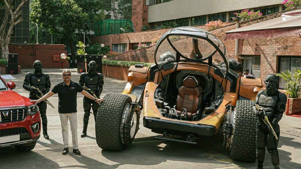 Anand Mahindra Drives 6,000 Kg Electric Vehicle, Set to Feature in ...