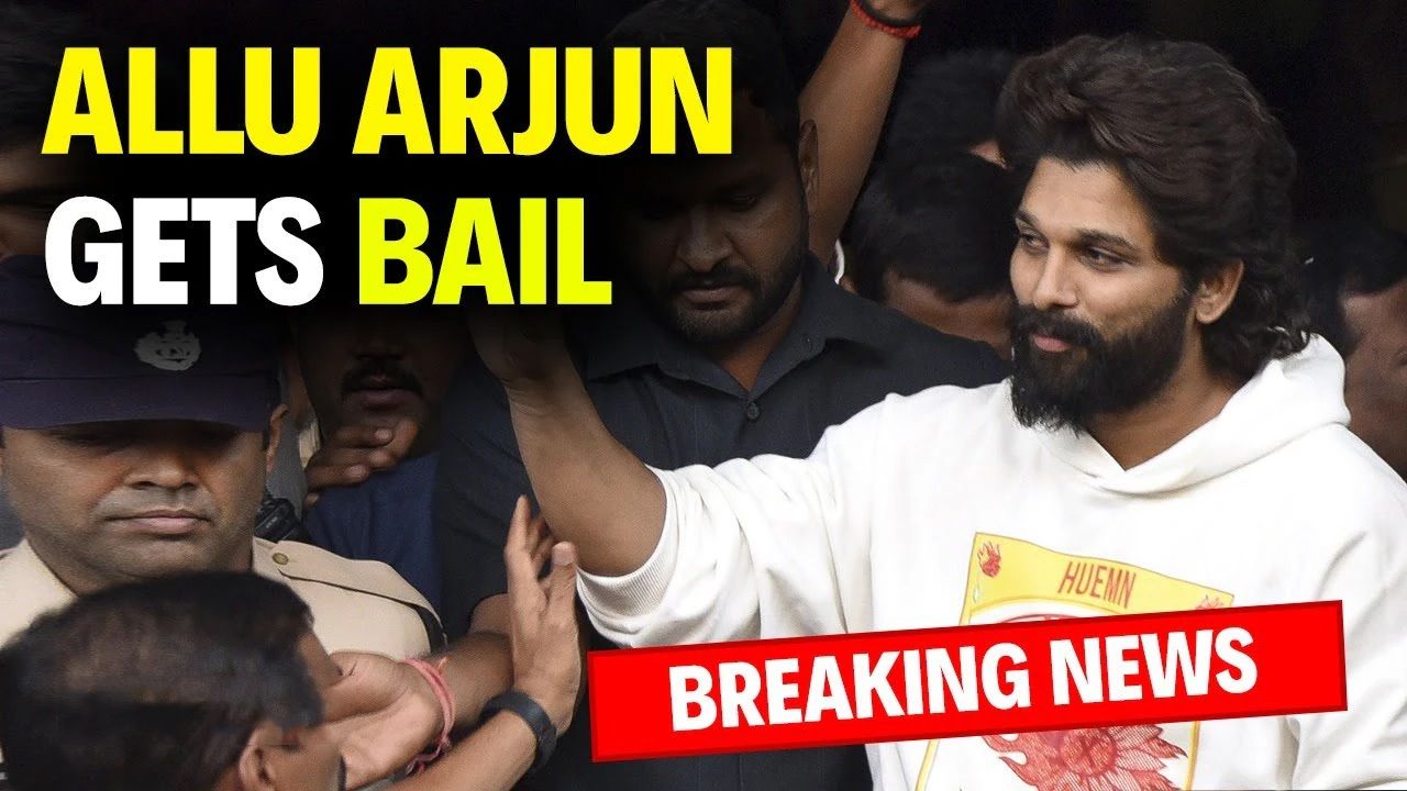 Actor Allu Arjun Granted Regular Bail in Sandhya Theatre Stampede Case ...