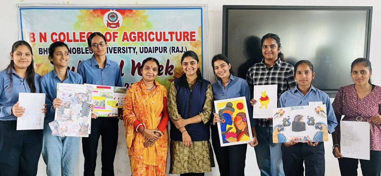 Cultural Week Celebrated at B.N. College of Agriculture | Udaipur Kiran