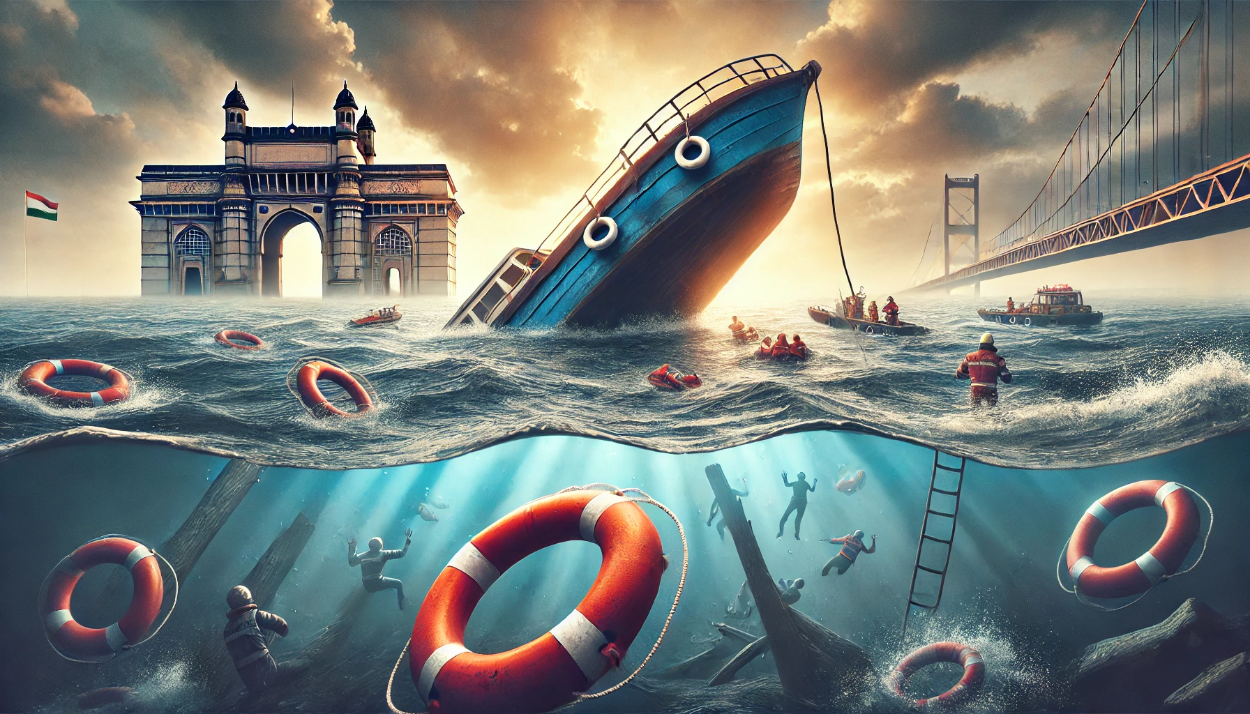 Tragic Boat Accident Near Gateway of India: 13 Dead, 101 Rescued