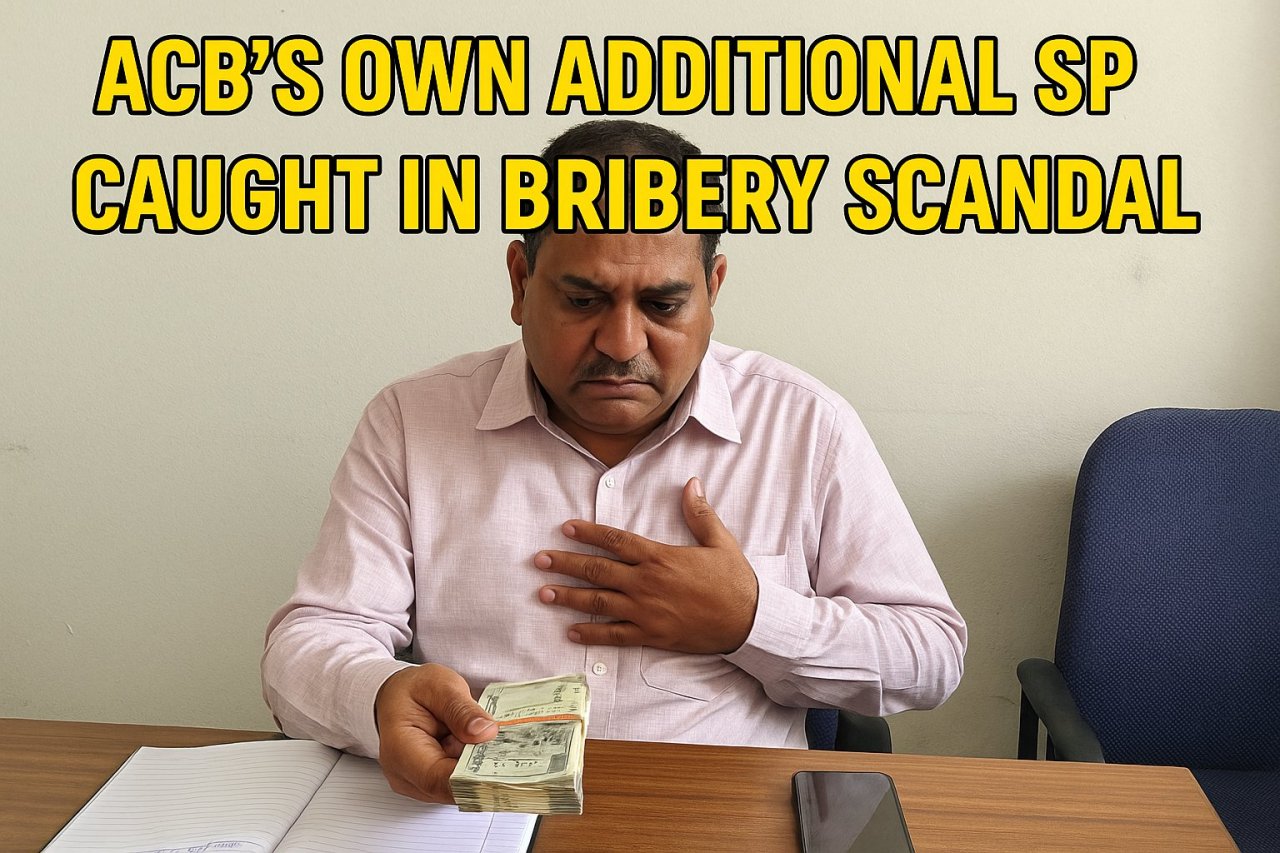 ACB’s Own Additional SP Caught in Bribery Scandal, ₹13 Lakh Recovered ...