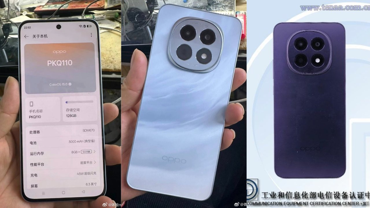 Oppo A5x Specs Leak: Snapdragon 6s Gen 1, Android 15, and 6,000mAh ...