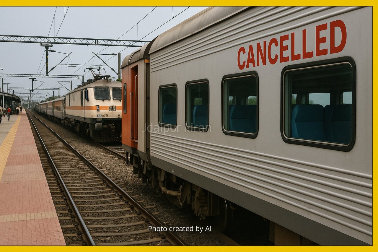 Attention Passengers! 27 Trains Cancelled, 22 Diverted on Rajasthan–Delhi Route Due to Signal ...