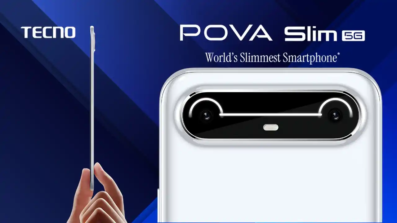 Tecno POVA Slim 5G Launched in India as World’s Slimmest 5G Smartphone ...