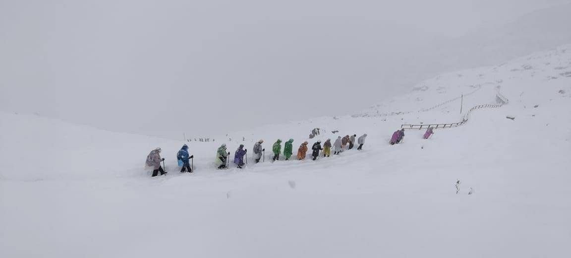 Uttarakhand snowfall October 2025 update | Udaipur Kiran