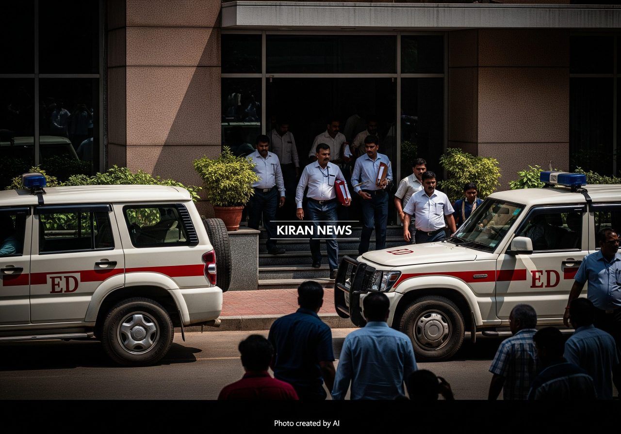 ED Conducts Raids at Over 10 Locations in Chennai | Udaipur Kiran