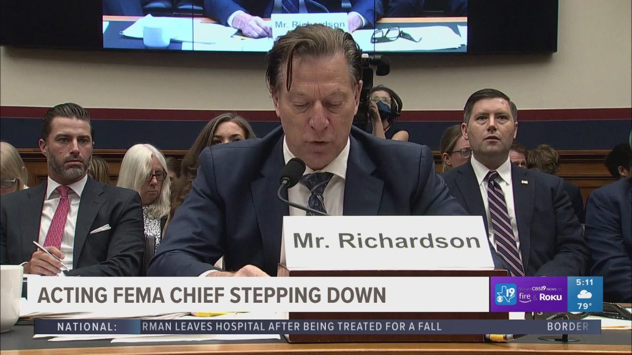 FEMA Acting Chief David Richardson Resigns Amid Texas Flood Criticism ...