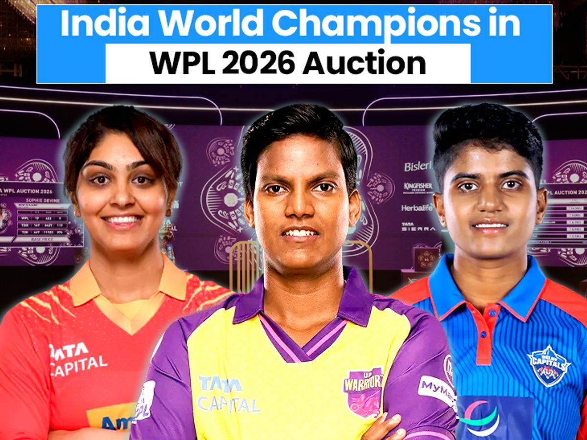WPL 2026 Auction: World Champion Indian Players Sold for ₹22.65 Crore ...
