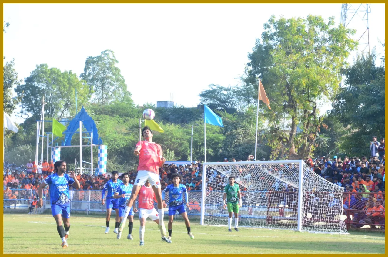 46th MKM All India Football Tournament Kicks Off at Zawar | Udaipur Kiran