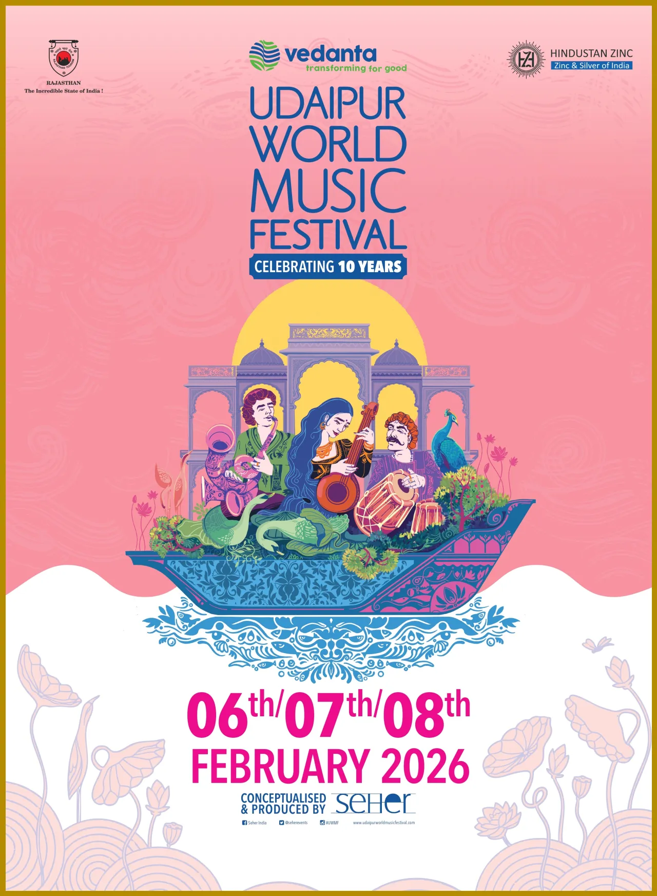 Vedanta Udaipur World Music Festival 2026 to Feature Top Indian, Global ...