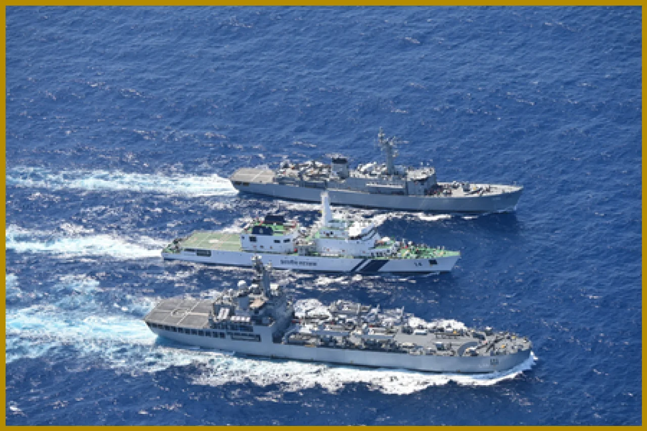 Indian Navy’s First Training Squadron Arrives at Singapore’s Changi ...