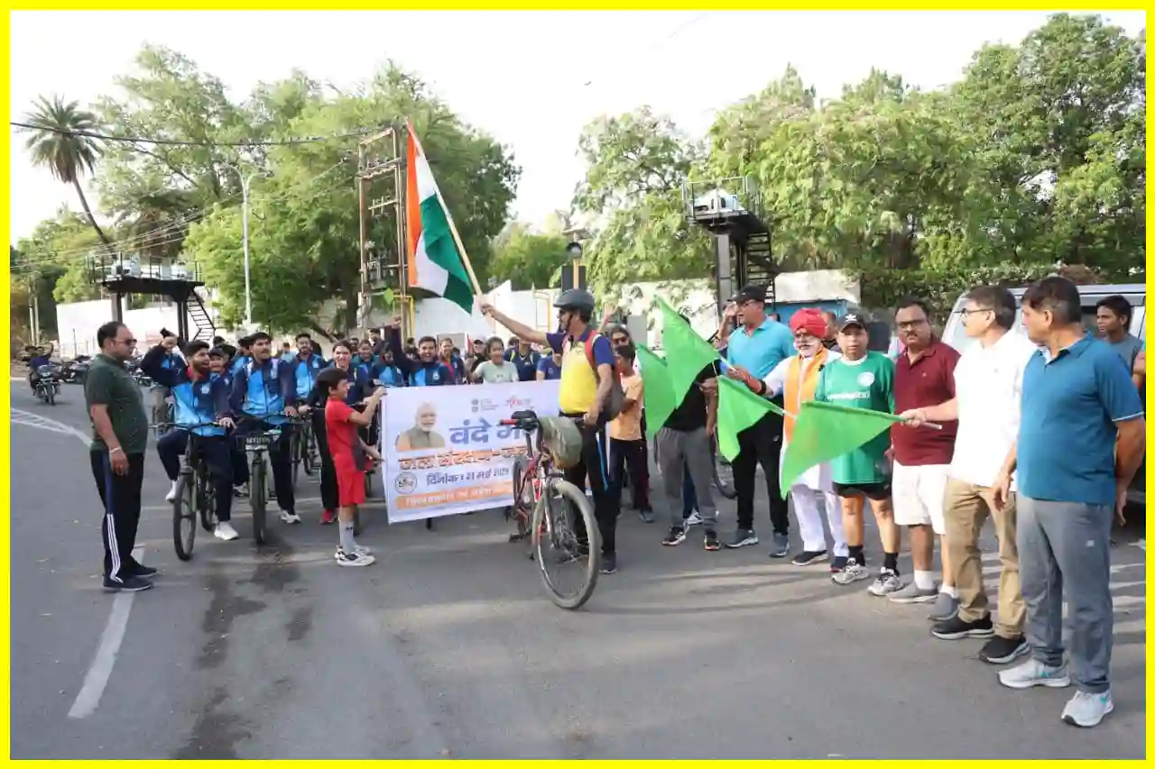 Cycle Rally Spreads Water Conservation Message at Fateh Sagar | Udaipur ...